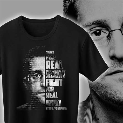 Snowden Ascii Mosaic T Shirt Contest