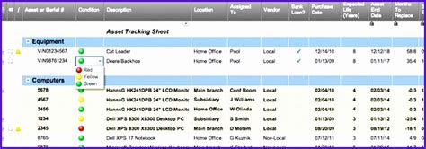 10 Asset Tracking Excel Template Excel Templates Excel Templates