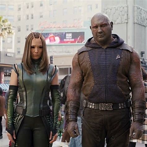 Drax And Mantis Guardianes De La Galaxia Superhéroes Marvel Vengadores
