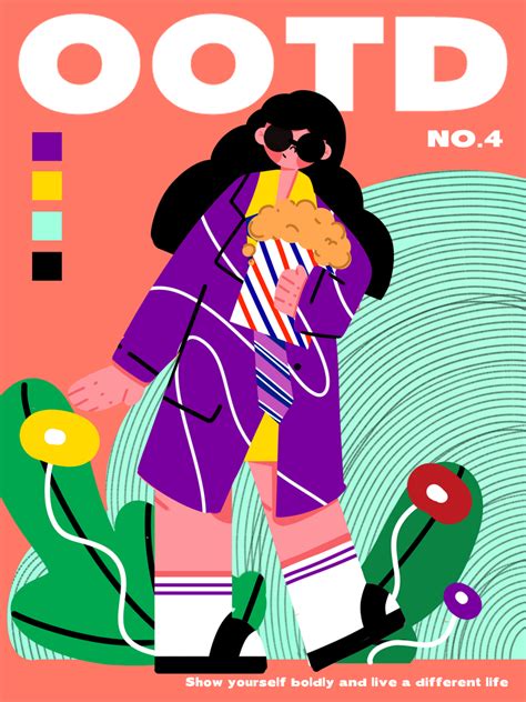 酷女孩插画图片 酷女孩插画素材 酷女孩插画模板 设图网