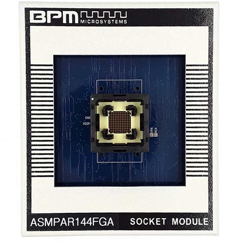 FASMPAR144FGA Socket Card BPM Microsystems Device Programming Systems