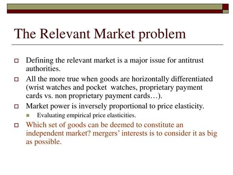 Ppt A Ssnip Test For Two Sided Markets By Lapo Filistrucchi