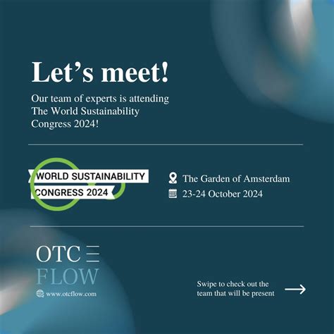 Were Excited To Announce That Otc Flow Will Be Attending The World