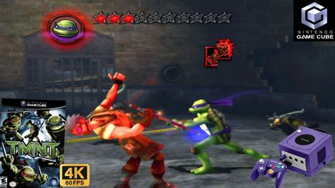 Tmnt 2007 Nintendo Gamecube Gameplay In Hd～4k 60fps Youtube