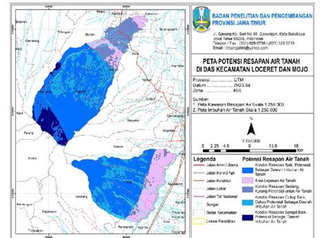 Map Of Groundwater Catchment Potential Download Scientific Diagram