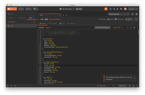 Add Graphql Support Issue Postmanlabs Postman App Support