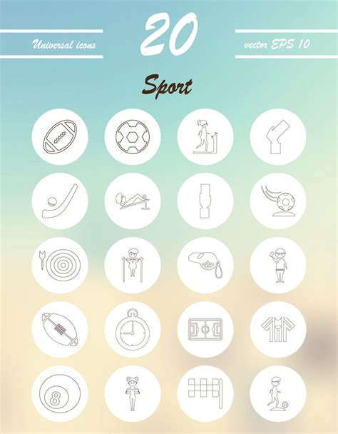 최소한의 얇은 라인 스포츠 날카로운 아이콘 벡터 Ai Eps Uidownload