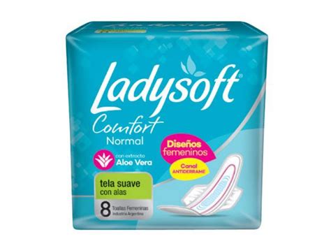 Toallitas Femeninas Ladysoft Norm C Alas X 8un DISTRIBUIDORA LA FLIA