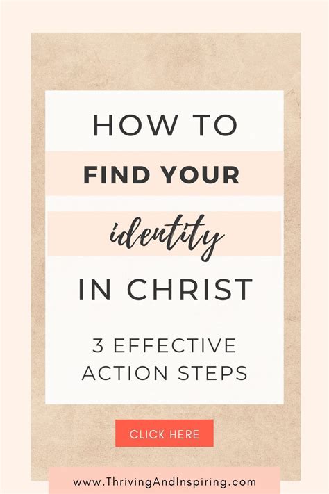 Identity In Christ Artofit