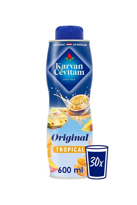 Karvan Cevitam Original Sirop Tropical 600 Ml Total Blue