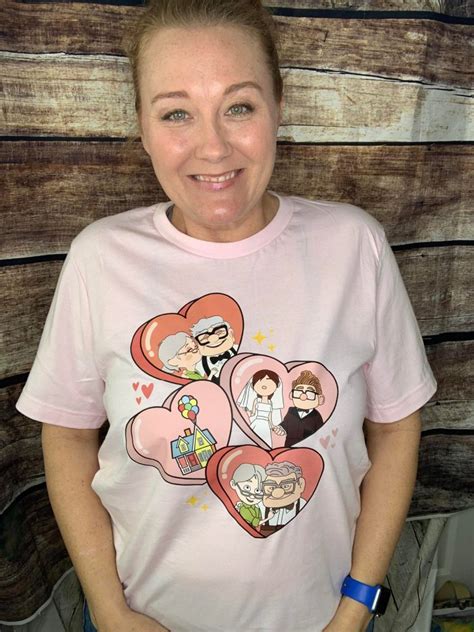 Carl And Ellie Valentine Shirt Crafting With Brandy
