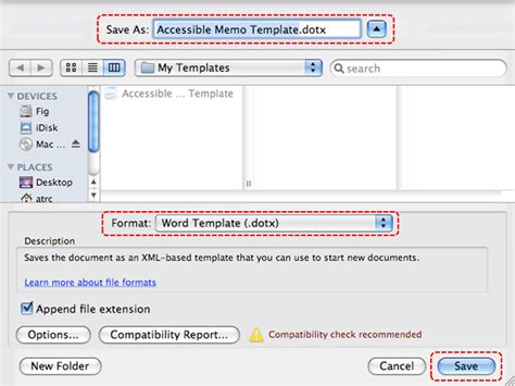 Save Button In Microsoft Word