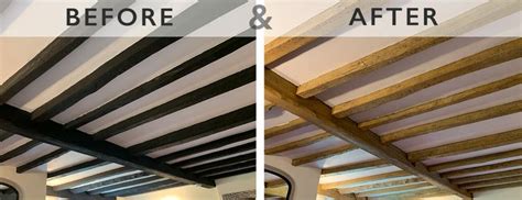Oak Beam Ceiling Restoration Bespoke Beams