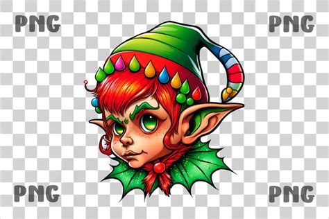 Christmas Elf Girl Png Clip Art Graphic By Digital Delicacy · Creative