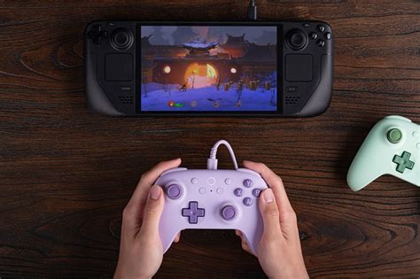 8bitdo Ultimate 2c Trådad Lila