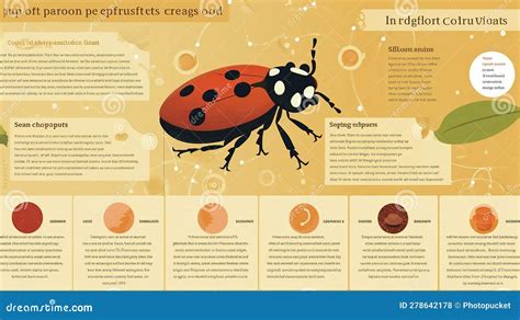Coccinella Illustrazione Di Stock Illustrazione Di Artropodo 278642178