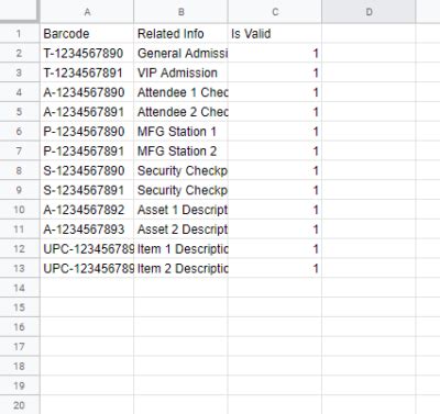 Codereadr Connector Add On Seamless Barcode Scanning And Google Sheets