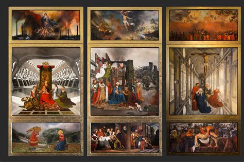 Three Triptychs For A Contemporary Polyptych