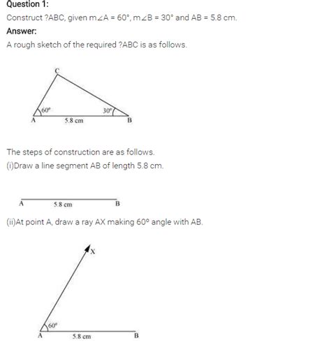 Ncert Solutions For Class 7 Maths Practical Geometry Ex 10 4