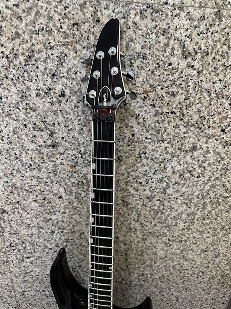 Edwards E Hr 145iii Bk Black Horizon Series Floyd Rose Electric Guitar