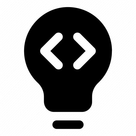 idea coding programming development light bulb conclusion icon