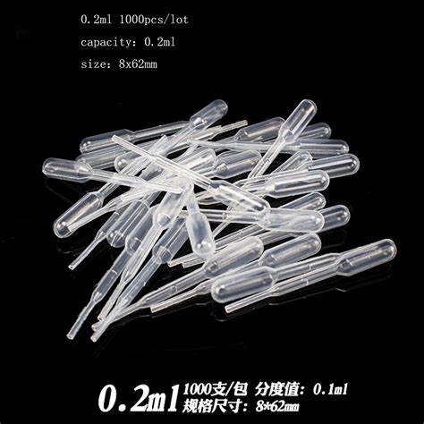 1000 Pcslot 02ml Capacity Liquids Pipetting Disp Vicedeal