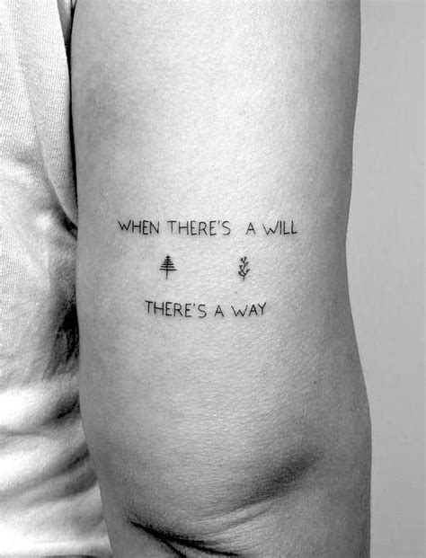 Những mẫu Quote tattoo đẹp và độc đáo