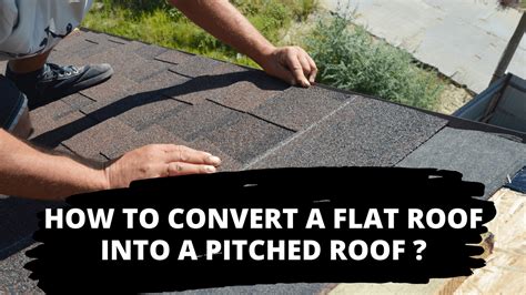 How To Convert A Flat Roof Into A Pitched Roof Construction How