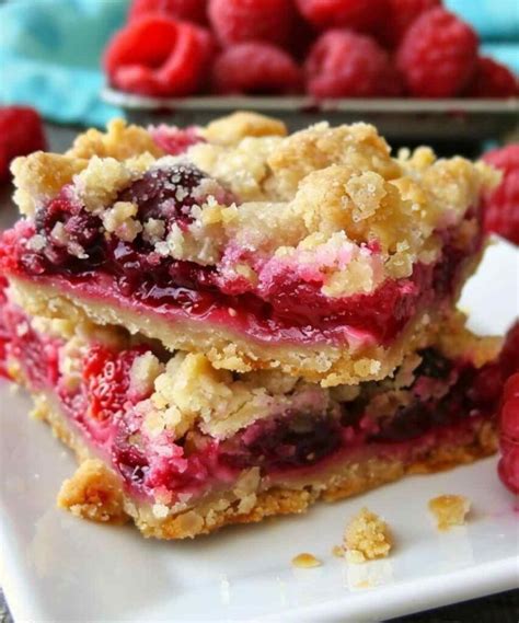 Raspberry Crumble Bars Quick Homemade Recipes