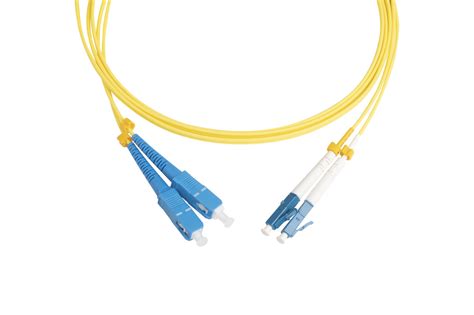 Hyperline FC-D2-9-LC/UR-SC/UR-H-2M-LSZH-YL Патч-корд волоконно ...