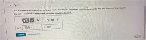 solved relative motion analysis acceleration to determine