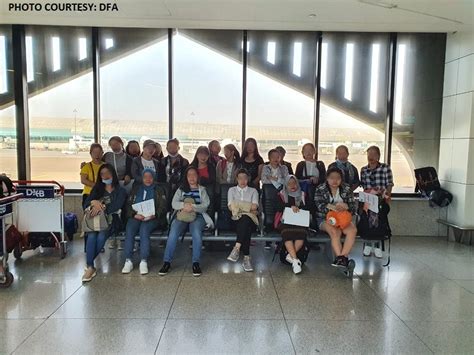 21 Pinay Na Biktima Ng Human Trafficking Sa Dubai Nakatakdang Dumating