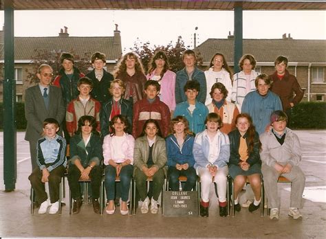 Photo de classe 5e4 Collège J jaurès 1982 1983 de 1982 Collège Jean