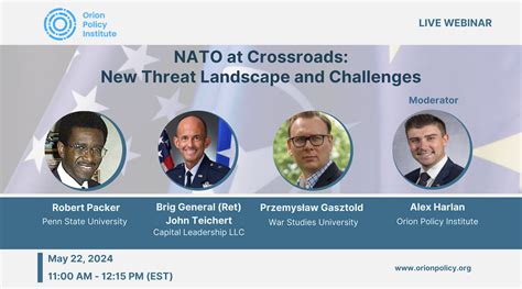Nato At Crossroads New Threat Landscape And Challenges Orion Policy Institute