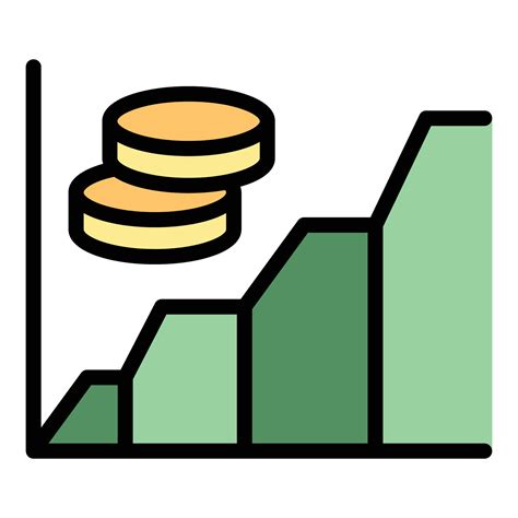 Money Chart Icon Vector Flat 27796768 Vector Art At Vecteezy