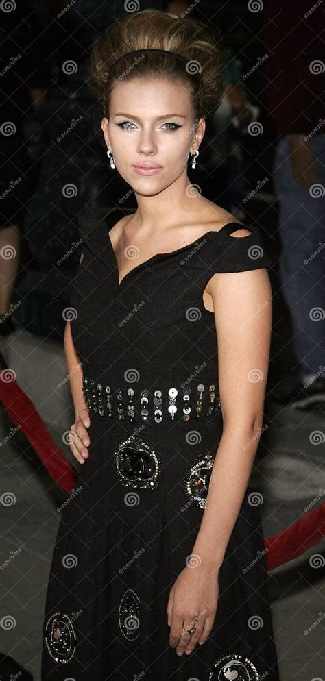 Scarlett Johansson 编辑类库存图片 图片 包括有 大丽花 戏院 技艺家 名人 影片 79223509