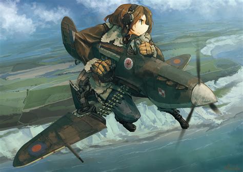 Supermarine Spitfire Danbooru