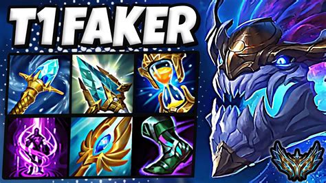 T1 Faker Aurelion Sol Mid Vs Nunu Patch 134 Korea Challenger Youtube