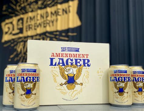 21st Amendment Brewery Announces Release Of Amendment Lager A Return