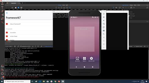 Error Emulating Your Cordova Project For Android Nf Mobile