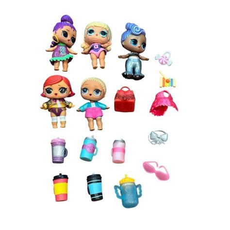 L O L Surprise Toys Vtg Lol Surprise Dolls Lot Mini Sweets