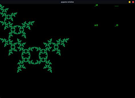 I Made A Python Program That Lets You Create Simple Fractals Source