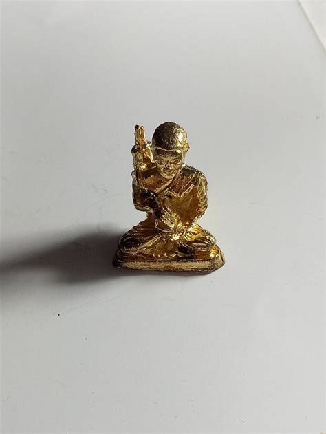 รูปหล่อเนื้อทองคำ หลวงพ่อจง วัดหน้าต่างนอก พระนครศรีอยุธยา สอบถาม☎0865742988 Ig Atelutsukcha Ennxo