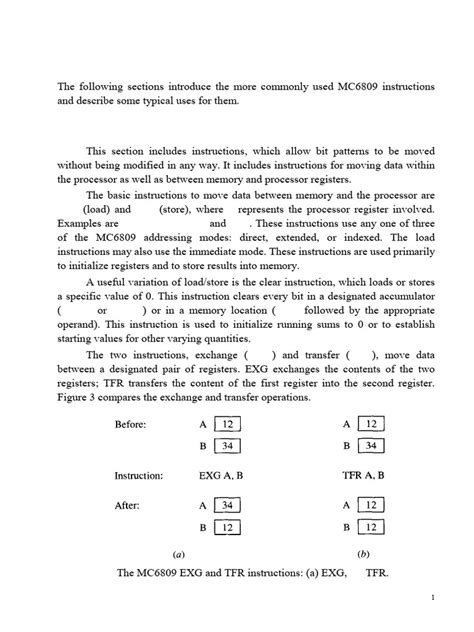 04 Assembly 6809 A Pdf Central Processing Unit Teaching Methods