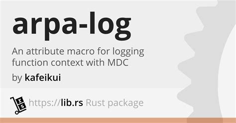 Arpa Log — Rust Library Librs