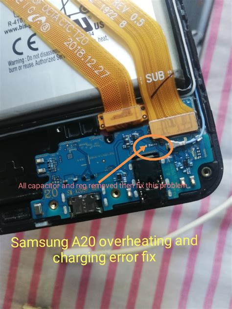 Android Fixcell Samsung A20 Overheating And Charging Error Fix