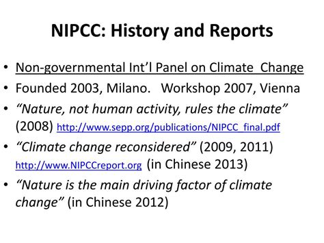 Ppt Nipcc Vs Ipcc No Evidence For Agw Powerpoint Presentation Free