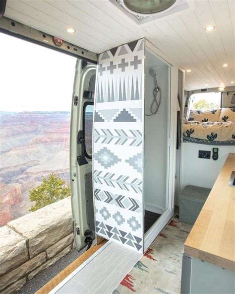 12 Camper Vans With Bathrooms Toilet Shower Inspiration For Off Grid