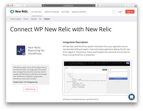 new relic features 10up plugin 10up