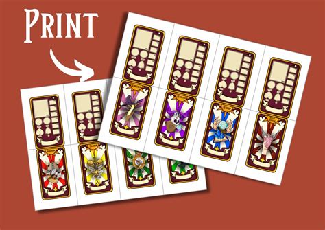 Initiative Tracker Dnd 5e Printable Dungeons And Dragons Cards